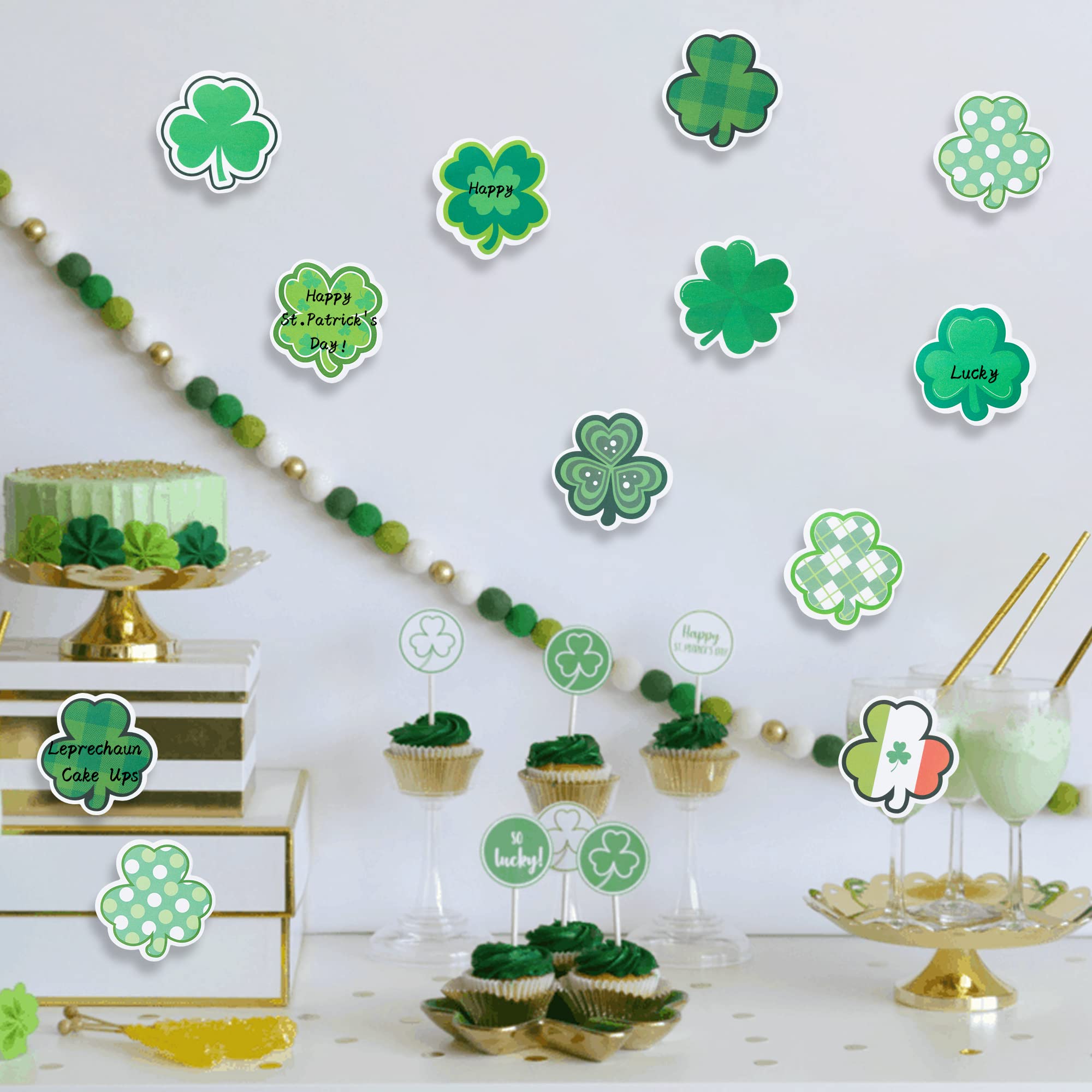 Snapklik.com : 30 Pack St Patricks Day Shamrock Sticky Notes Total 600 ...