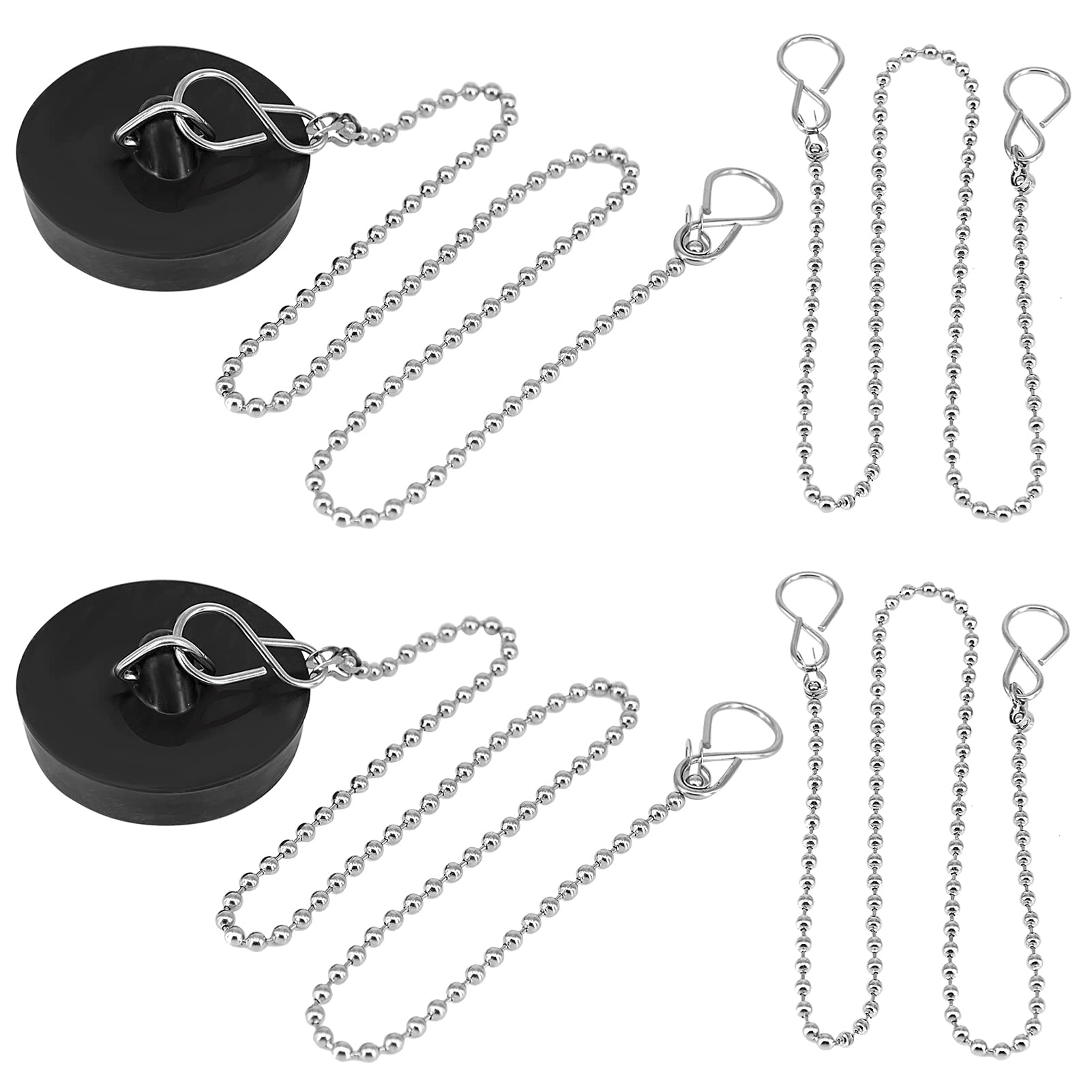 2 Pcs Sink Plug Universal Bath Plug 45mm Drain Stopper Kitchen Sink ...