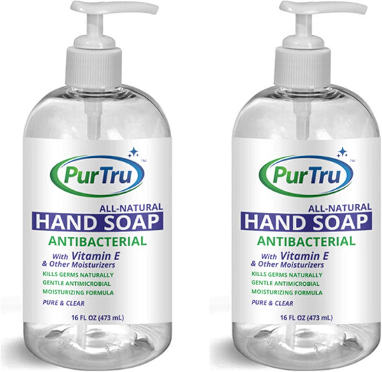 Amazon.com: Natural Hand Soap 2 PK - All-Natural Non-Toxic Free & Clear ...