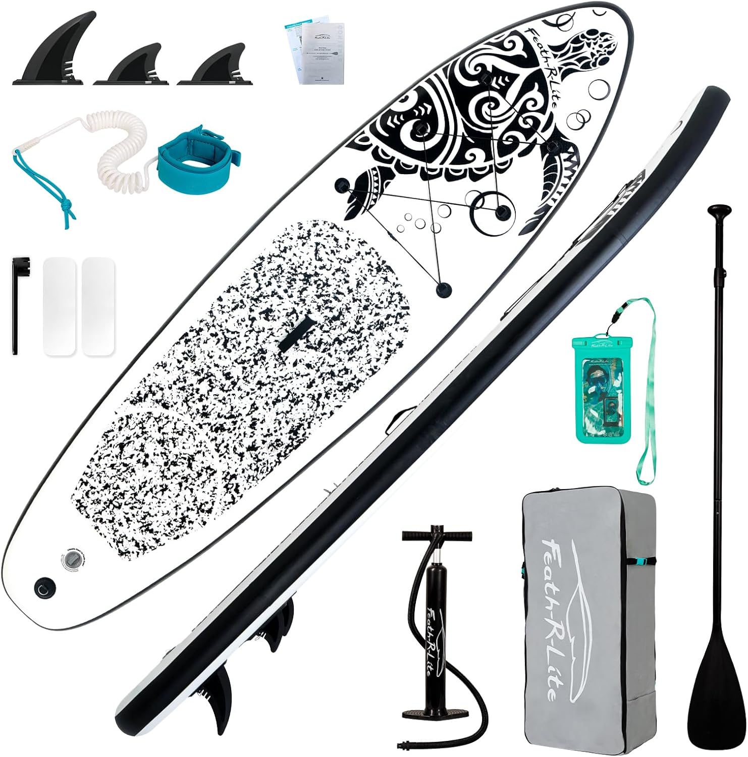 FEATH-R-LITE Inflatable Stand Up Paddle Boards Ultra-Light Paddleboard ...
