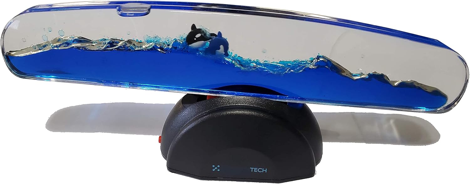 Amazon.com: SUPREMETECH Wave Motion Machine (Blue, 12 Inch with Orcas ...