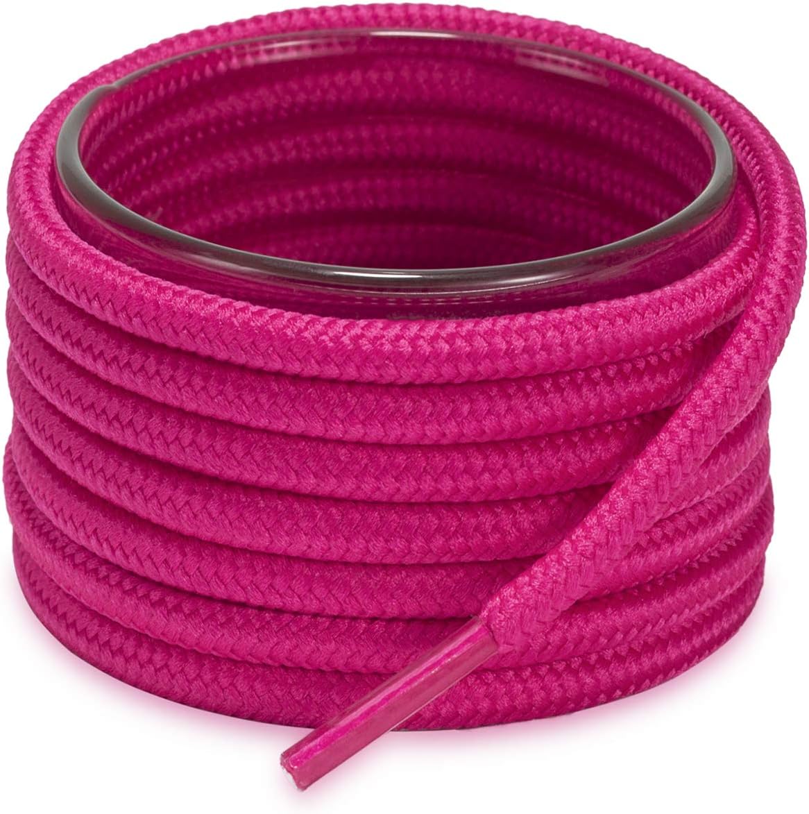 Shoemate Cordones redondos de color sólido para tenis, botas y zapatos ...