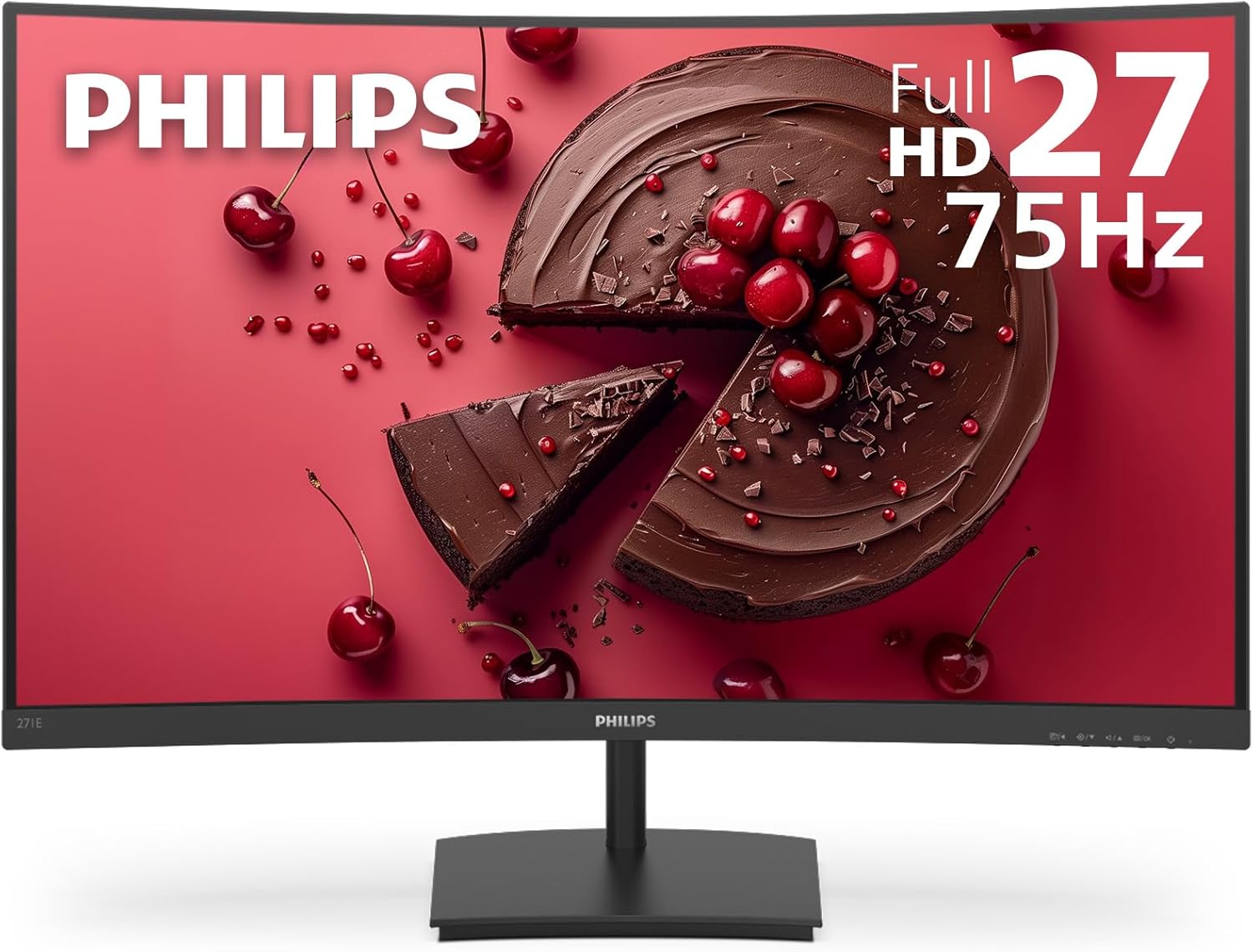 Amazon.com: Philips 271E1SCA Curved 27 inch Full HD (1920 x 1080 ...