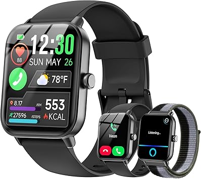 Amazon.com: Smart Watches for Women/Men, Smart Watch for Android Phones ...