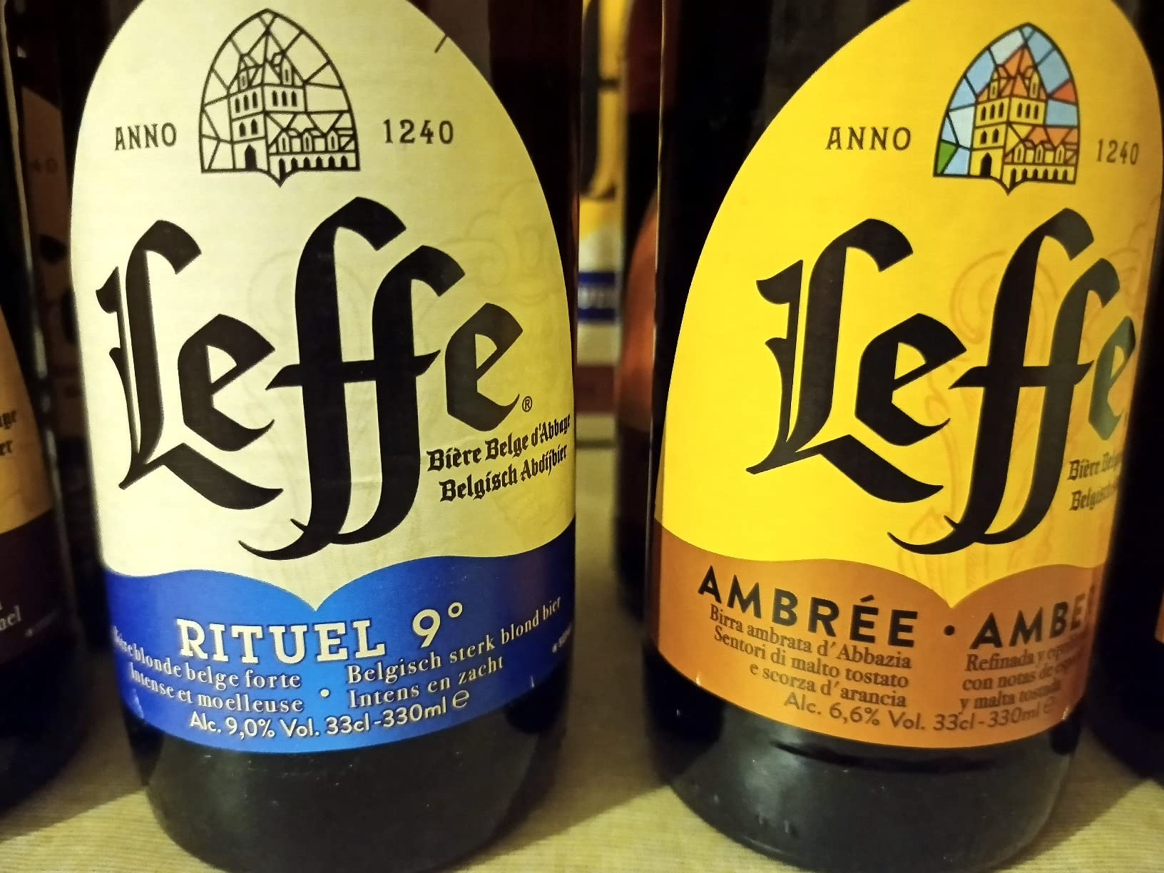 Leffe Mix Pack, Birra Bottiglia - Pacco da 12x33cl
