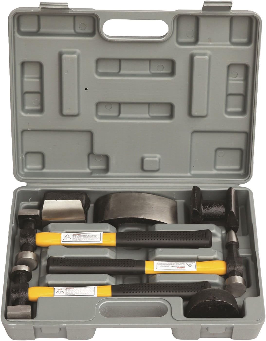 Amazon.com: Ironton Body and Fender Tool 7-Piece Dollie and Hammer Set ...