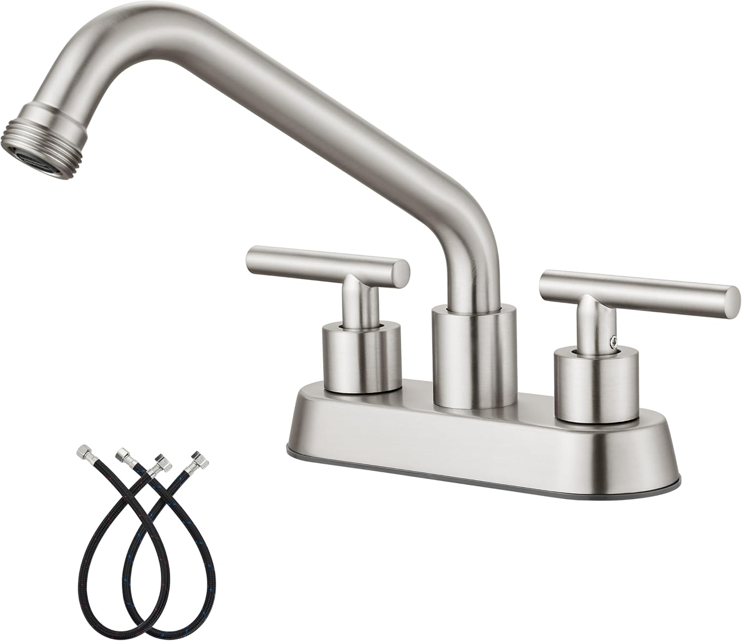 Aolemi Utility Laundry Sink Faucet,4 Inch Centerest Laundry Faucets for ...