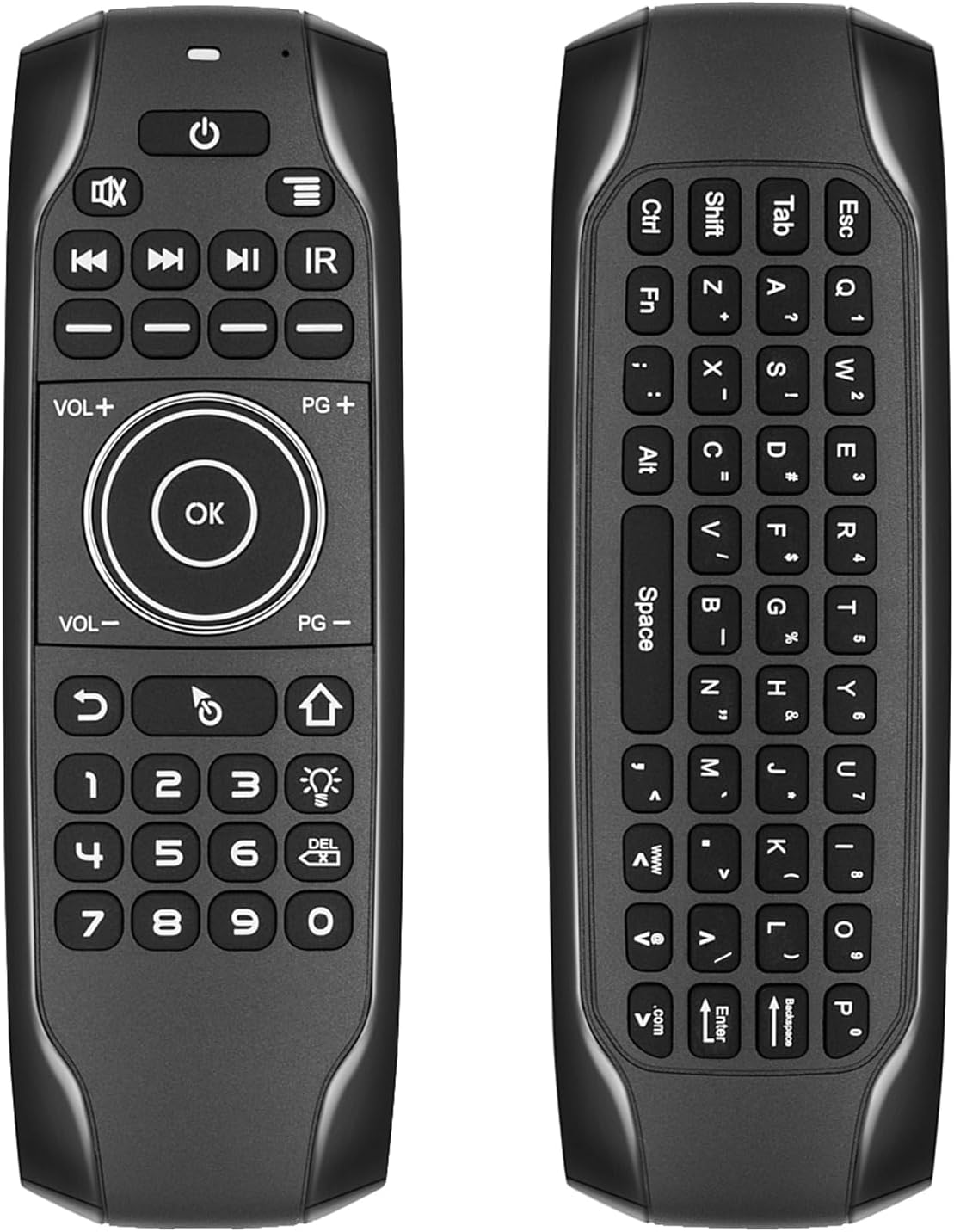 Amazon.com: BOXPUT G7 BTS Air Mouse Remote with Mini Keyboard Backlit ...