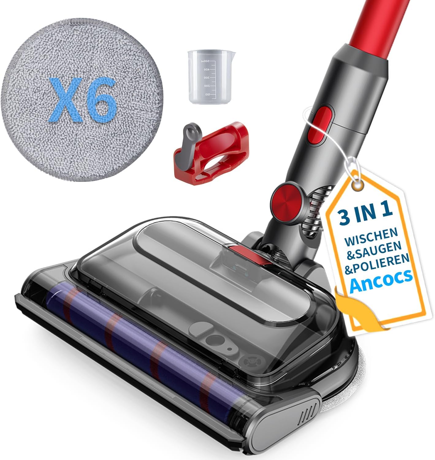 Stilvolle Wischaufsatz Dyson V8 Bilder