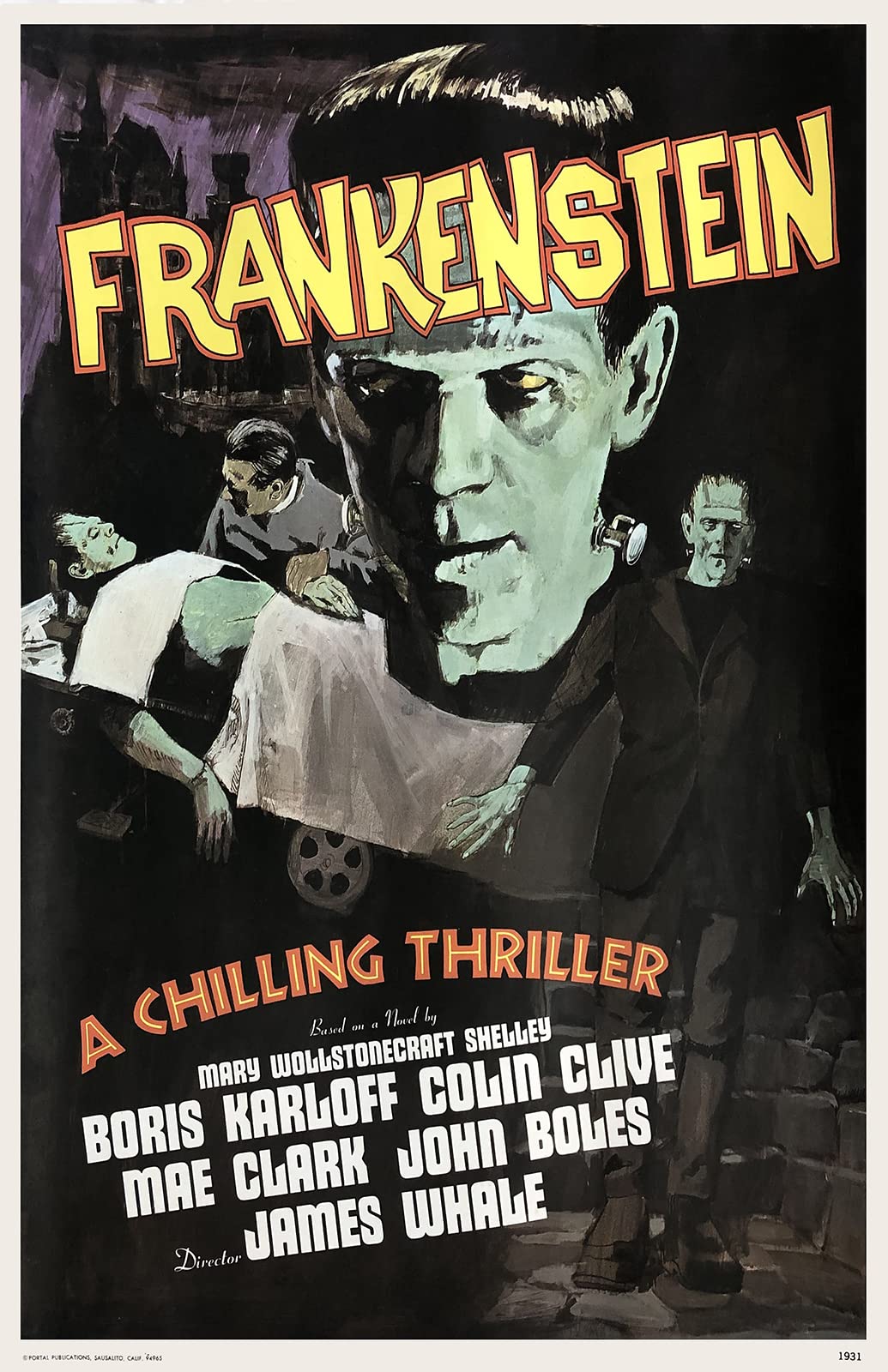 Frankenstein 1931 Movie Poster