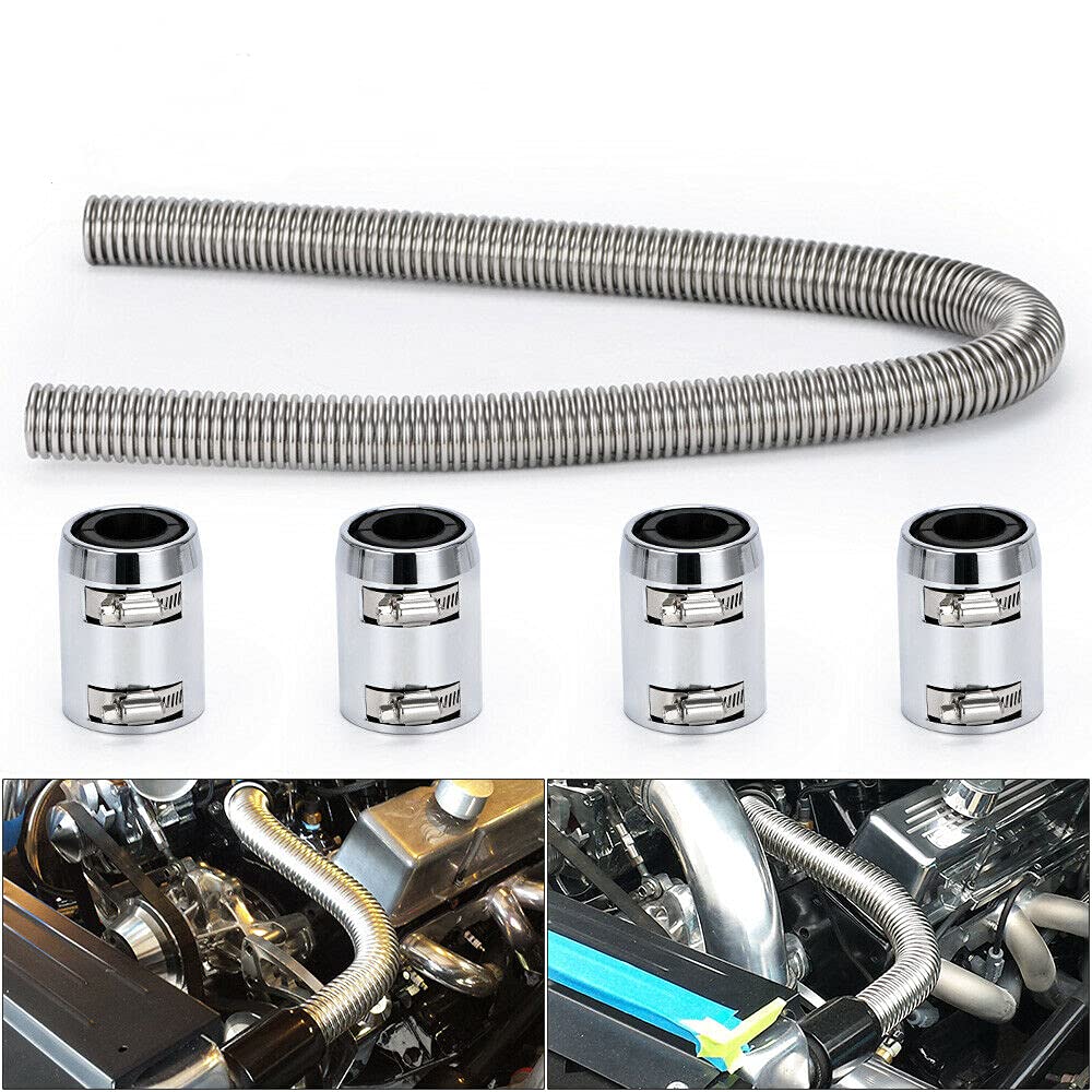 Amazon.com: WENJTP Universal 48-inch Flexible Radiator Hose Kit with 1 ...