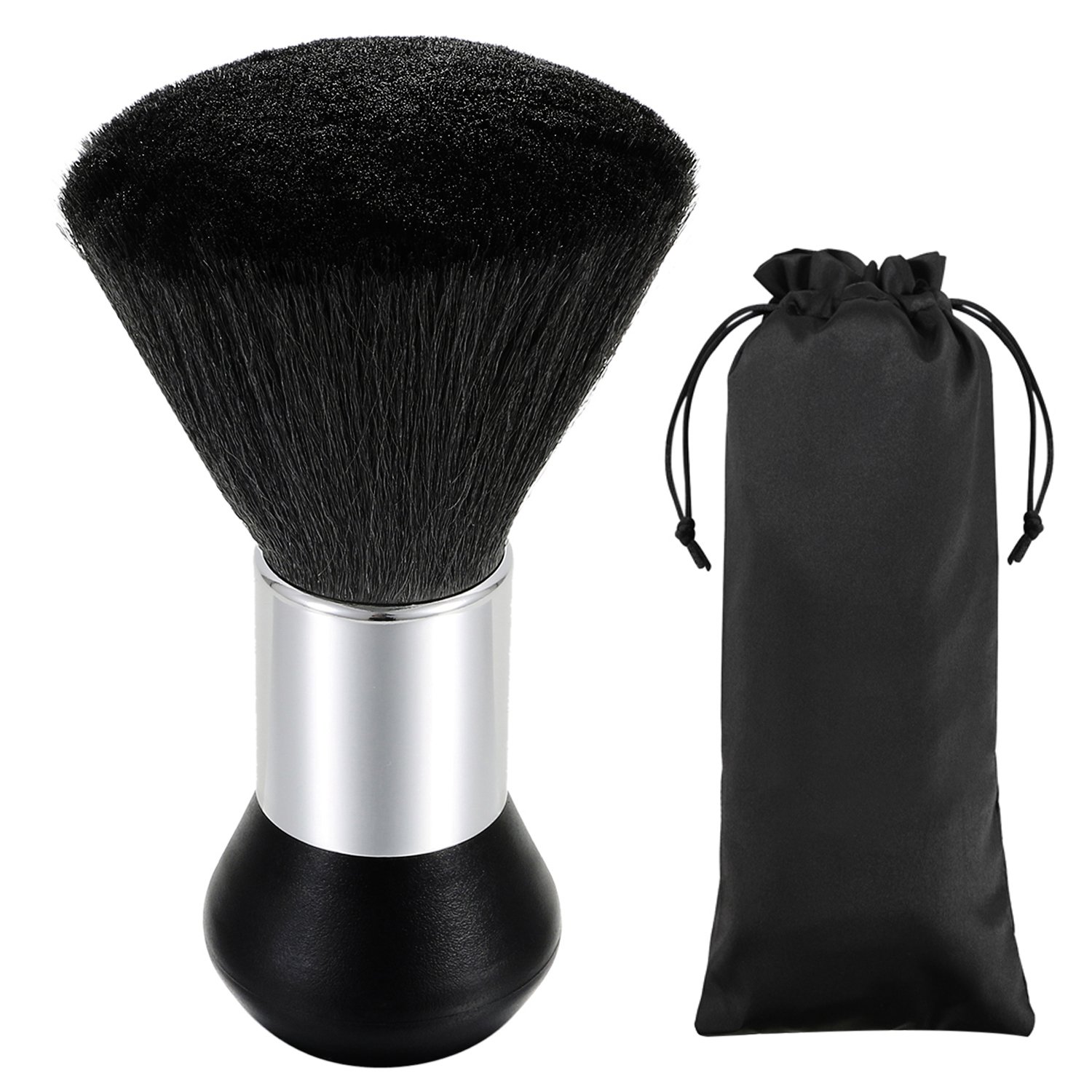 Amazon.com : Vtrem Hair Brush, Barber Brush Neck Duster: Black, Oblong ...