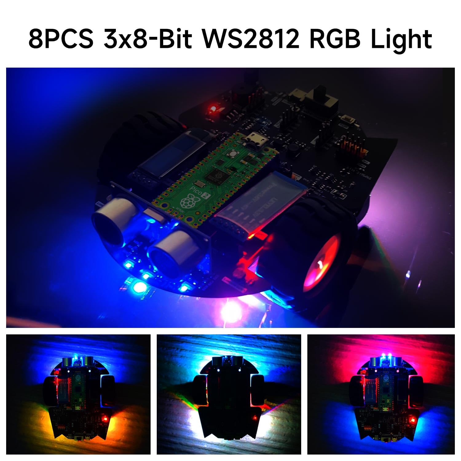 Snapklik.com : Raspberry Pi Pico2 Smart Robot Car Starter Programming ...