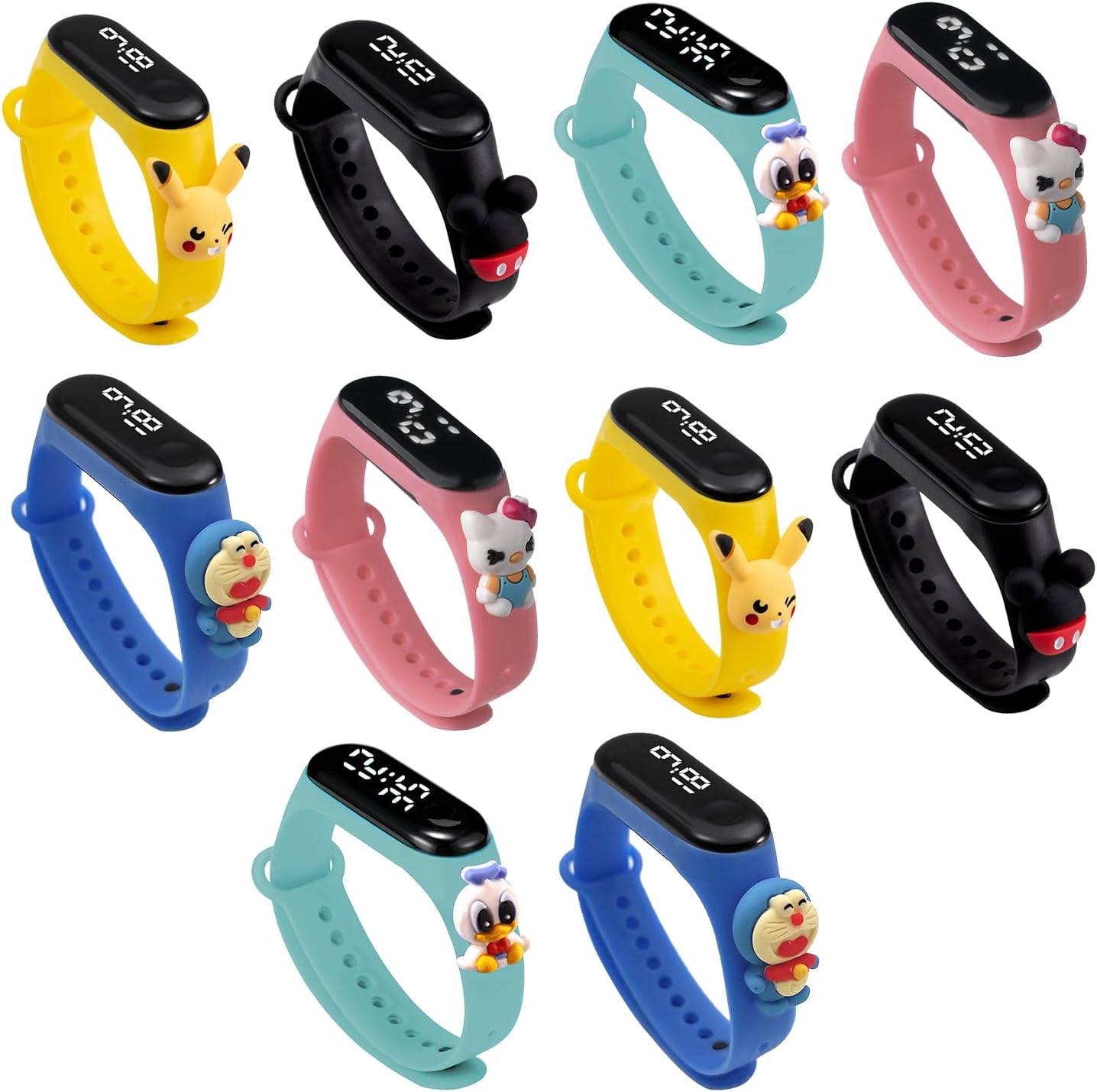 Party Propz Led Watch for Kids Return Gift - Pack of 10 Pcs Digital ...
