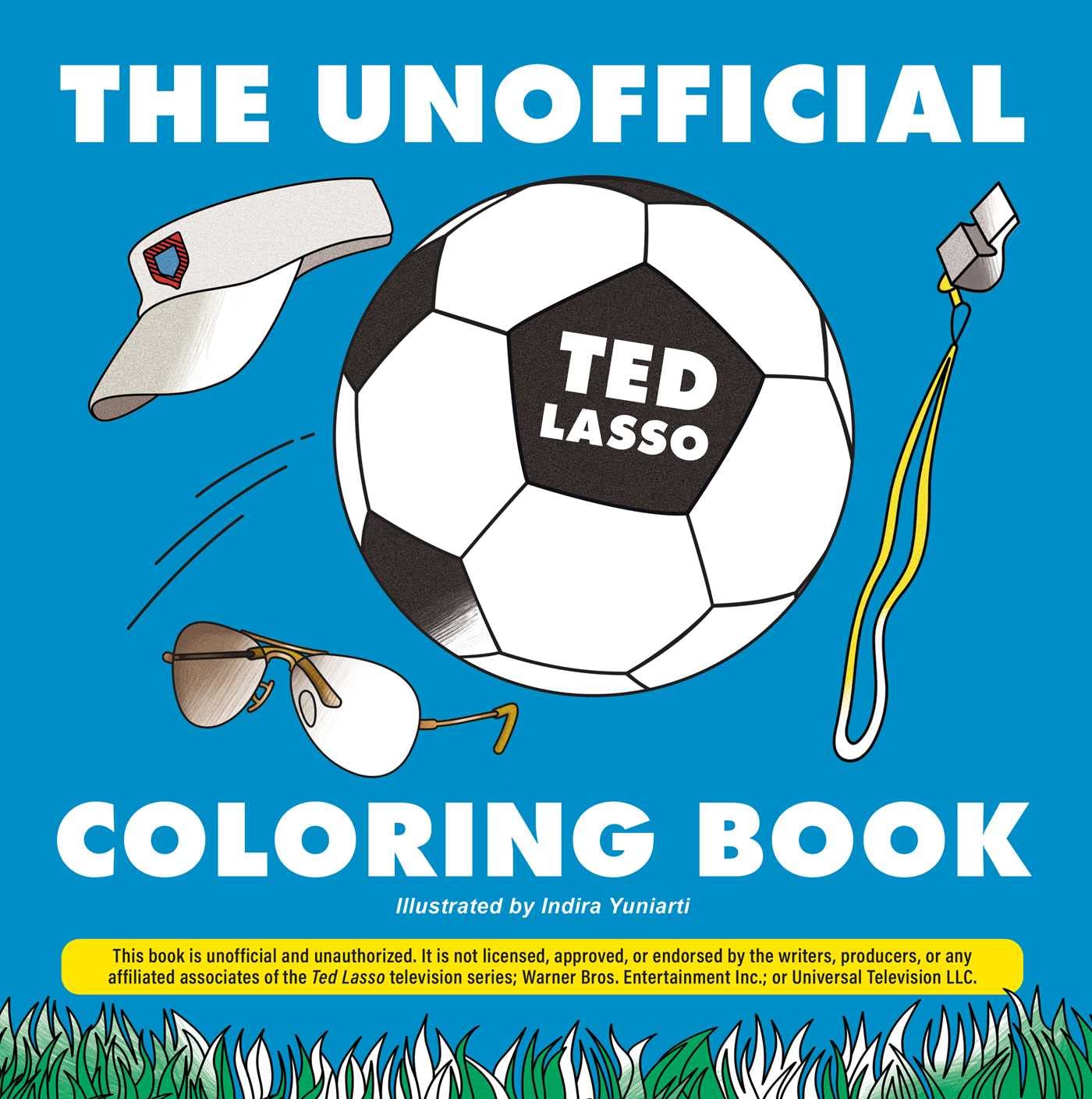 Amazon.com: The Unofficial Ted Lasso Coloring Book (Unofficial Coloring ...