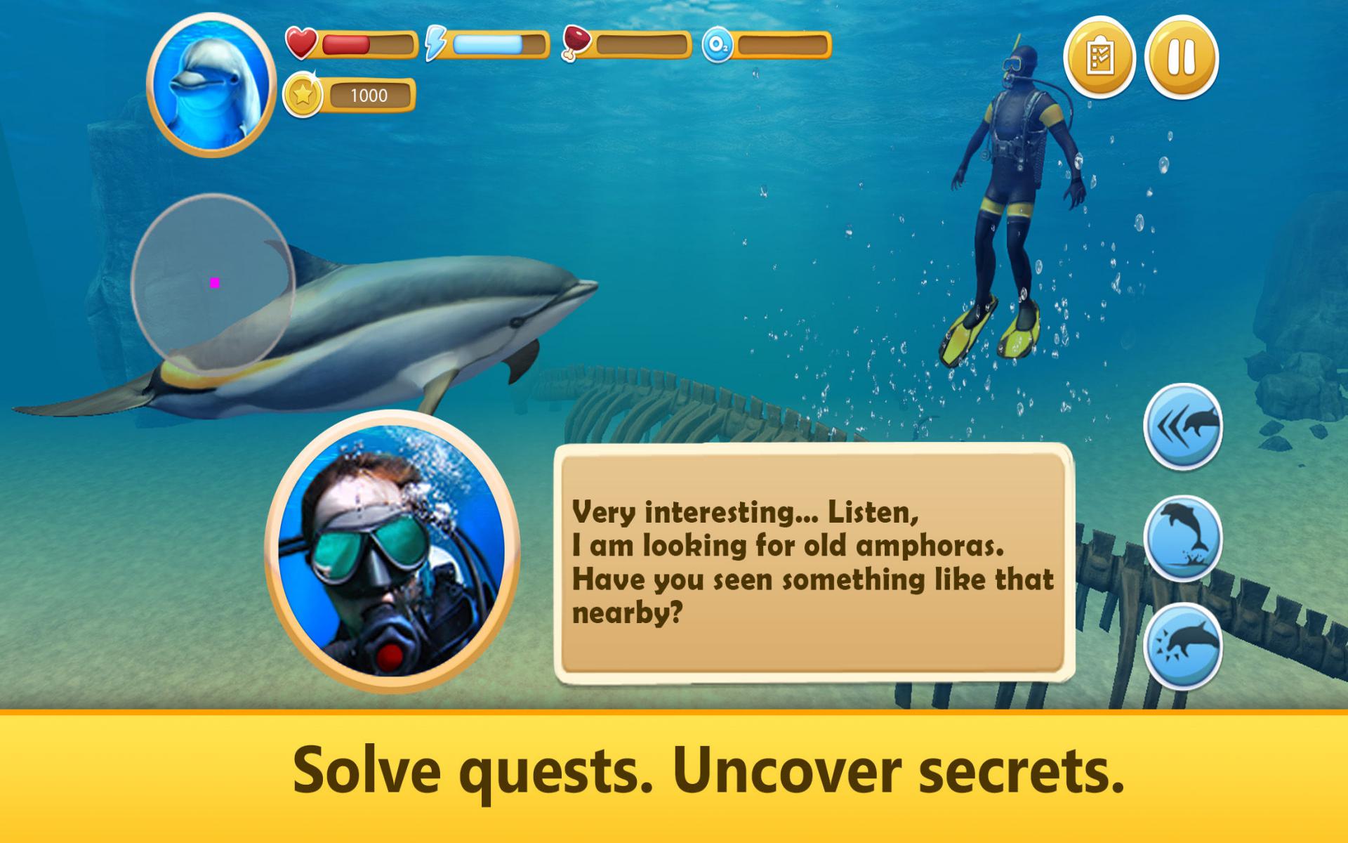 Dolphin Simulator: Sea Quest - Application sur Amazon Appstore