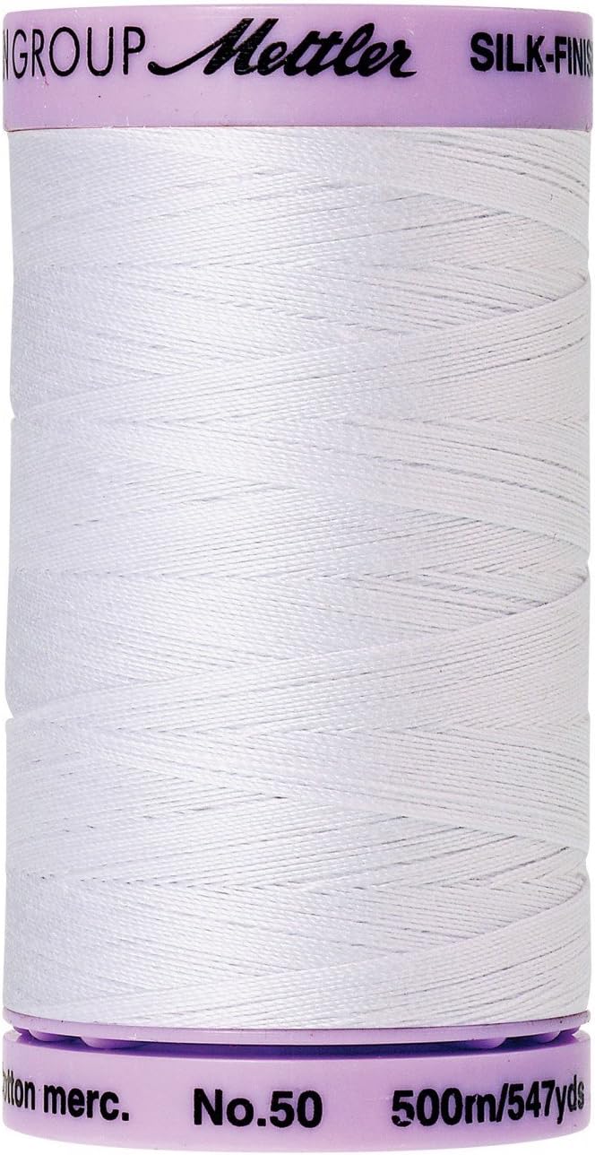 Amazon.com: Mettler Silk Finish Cotton Thread Set | Colors may vary ...