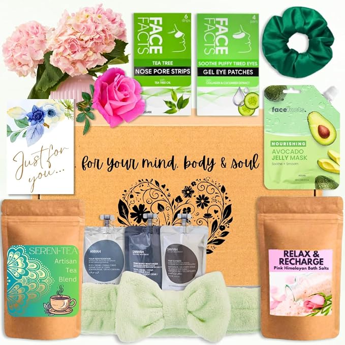 CLASSIC Pamper Gift for Woman, Pamper Sets for Women Gifts, Birthday ...