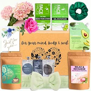 CLASSIC Pamper Gift for Woman, Pamper Sets for Women Gifts, Birthday Hamper for Her, Birthday ...