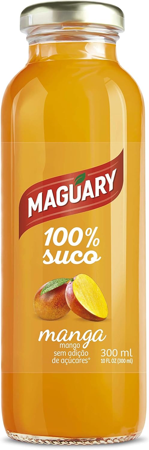 SUCO DE MANGA MAGUARY 100% 300ML | Amazon.com.br