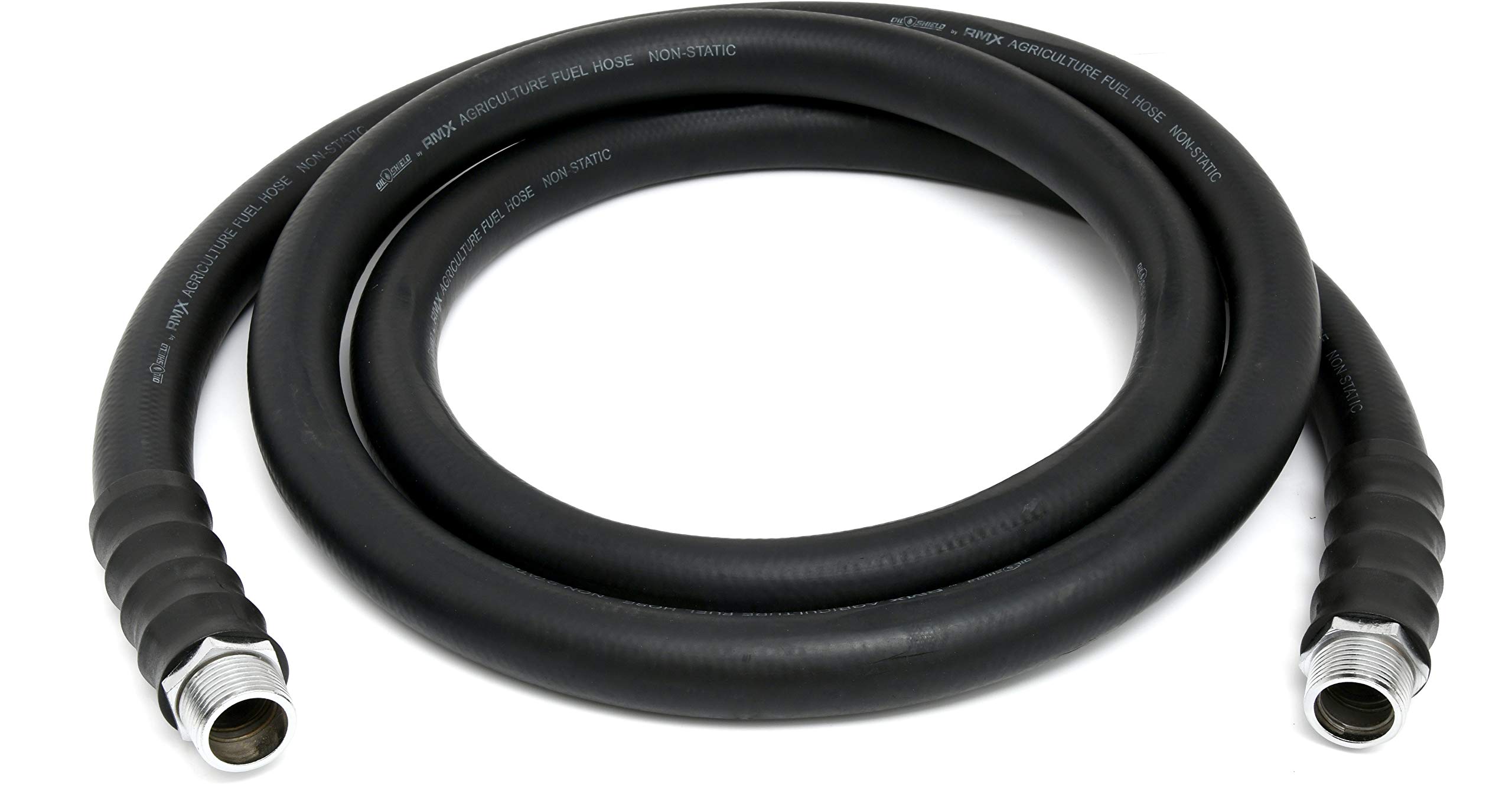 Snapklik.com : OIL SHIELD 1" X 20 Ft Rubber Farm Fuel Transfer Hose