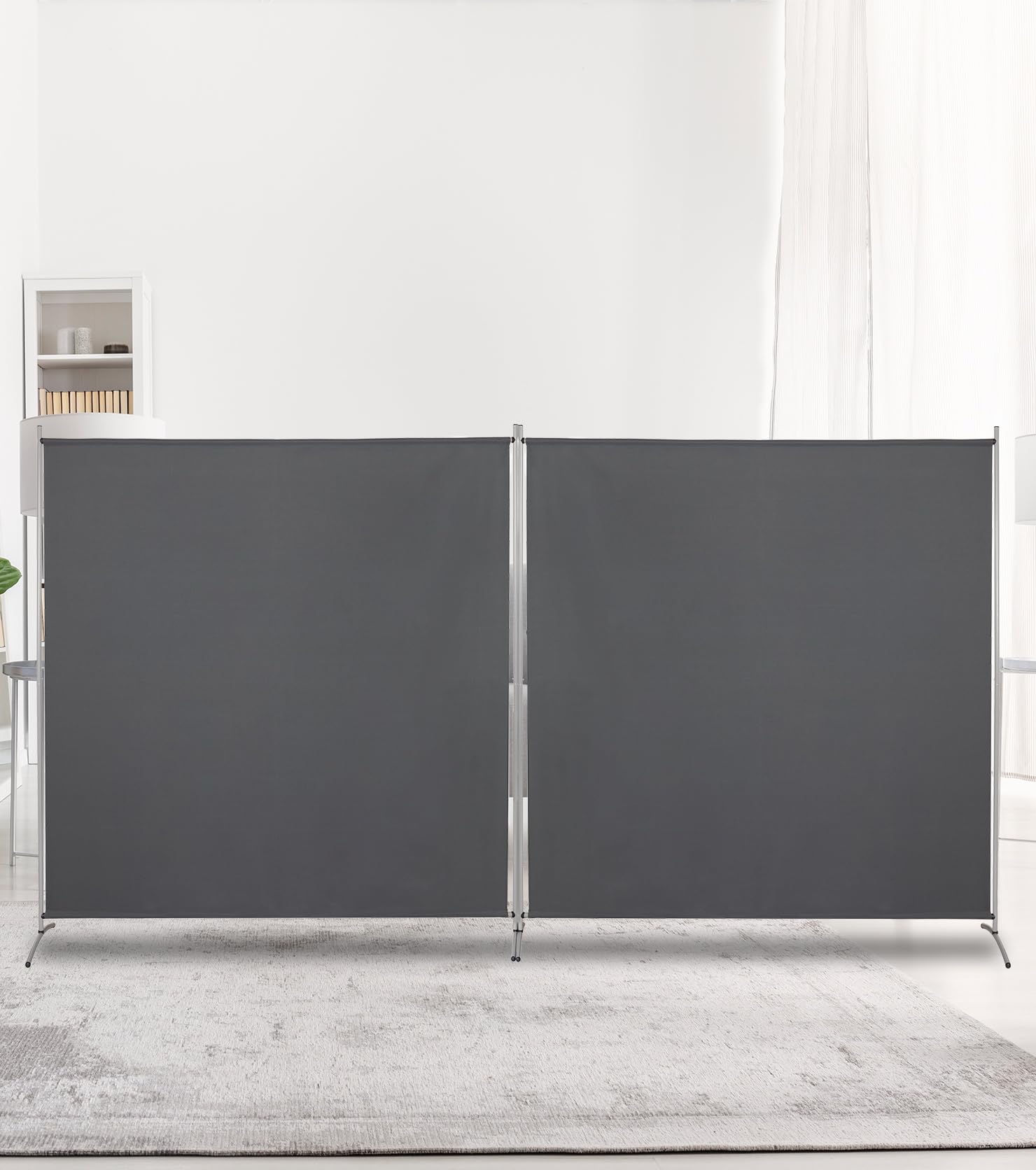 Amazon.com: Maxhonor 2 Panels XL Large Room Divider 6 FT Tall Weave ...