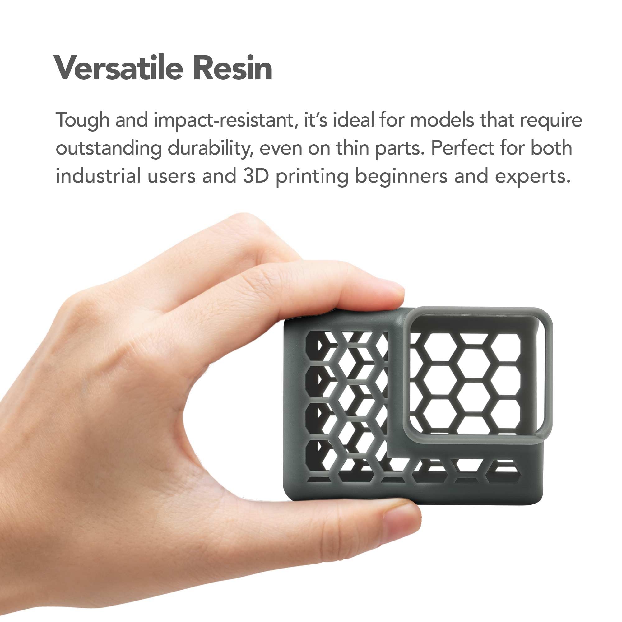 3d Printer Resin Review Phrozen 3D Printer ABS-Like Atte Gray Resin ...