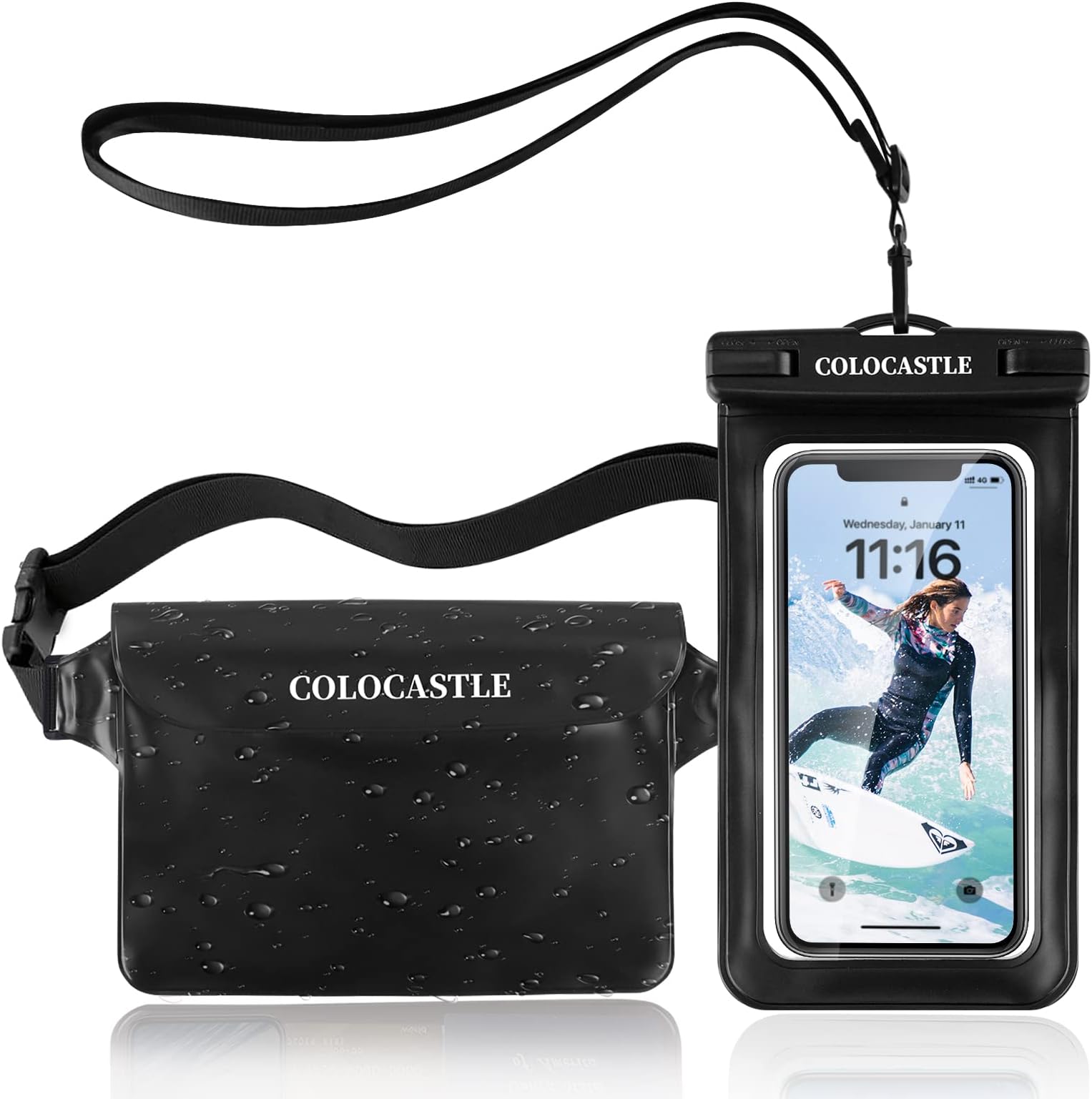 VGUARD Waterproof Bum Bag Protective Case with Waterproof Mobile Phone ...