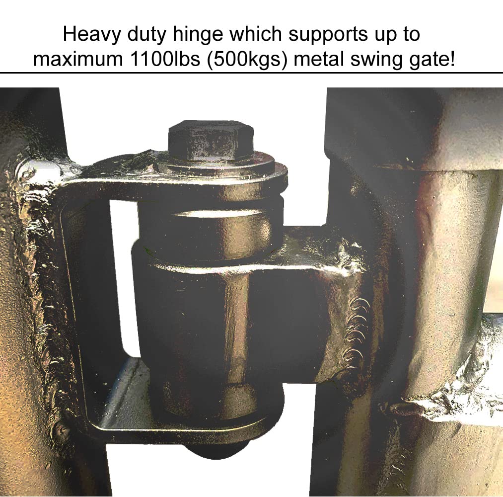Mageway Heavy Duty Two Sealed Bearing Gate Hinge Weld onto The Gate for ...