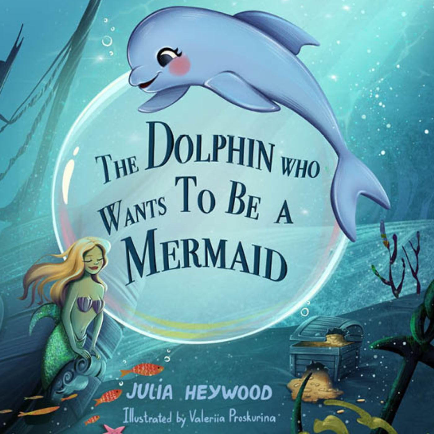 Amazon.com: The Dolphin Who Wants To Be A Mermaid: Smiles and giggles ...