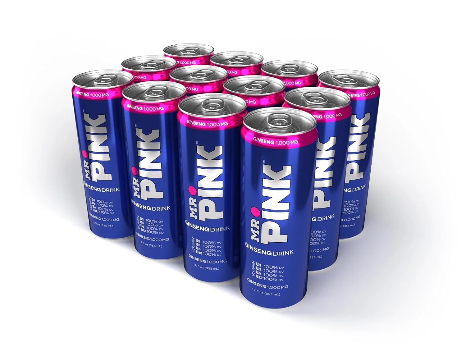 Amazon.com: Mr. Pink Original Ginseng Drink - Natural Herbal Supplement ...
