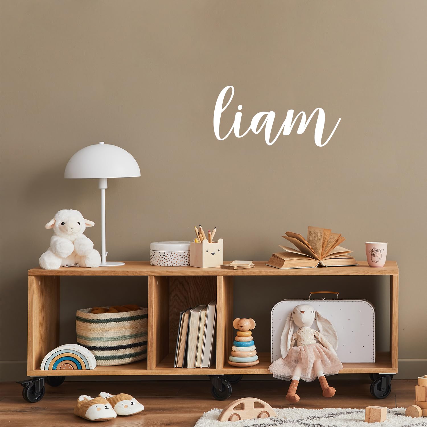 Calcomanías De Pared Con Nombre Personalizadas