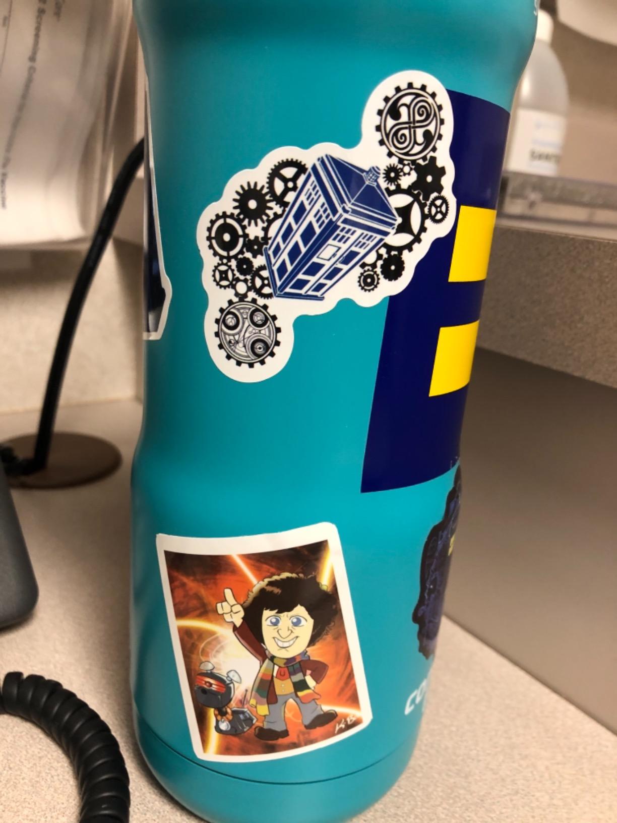 Amazon.com: 100Pcs Doctor Who Stickers for Laptop and Decals,Vinyl ...