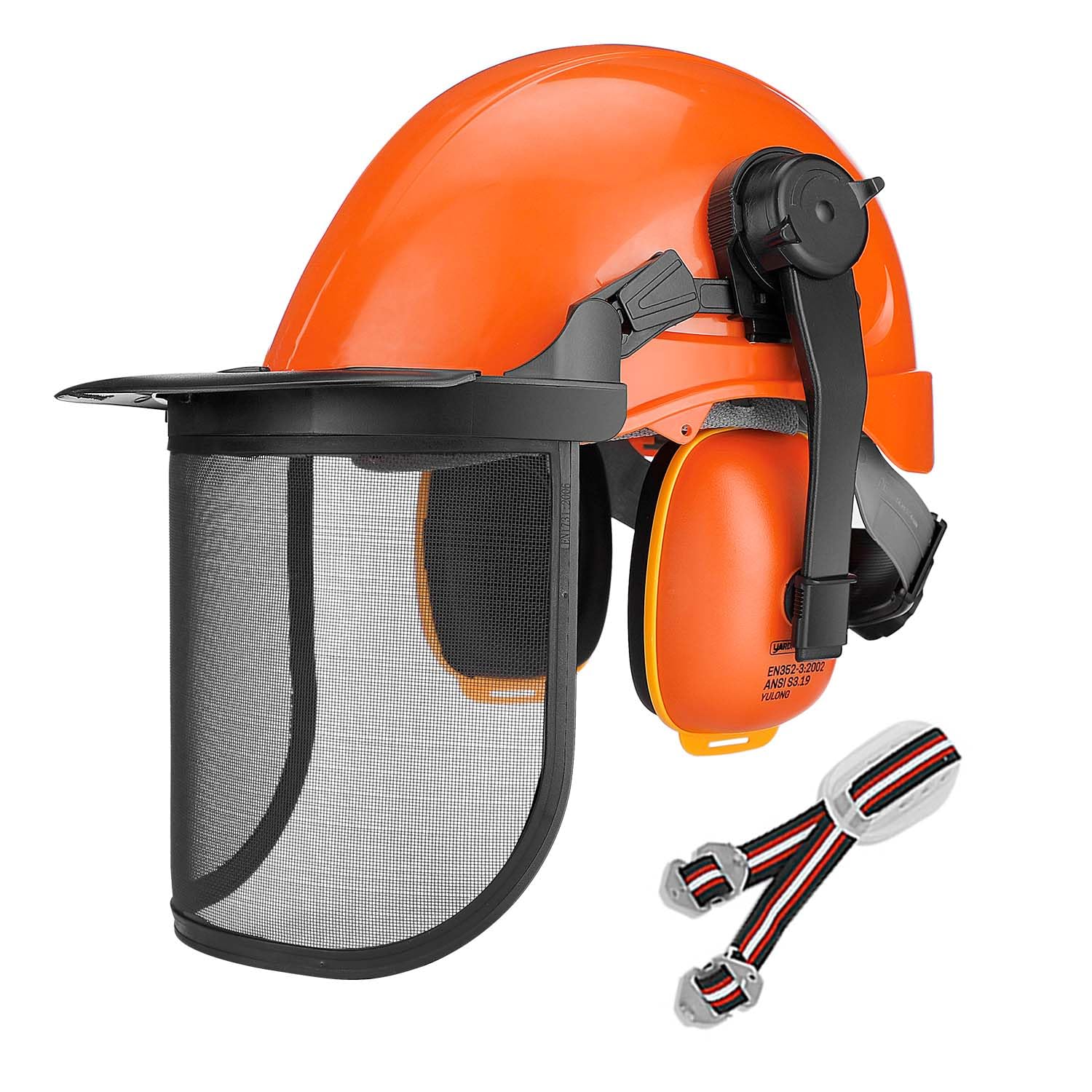 YARDMARIS Forestry Safety Helmet, Chainsaw Helmet with Face Shield and ...