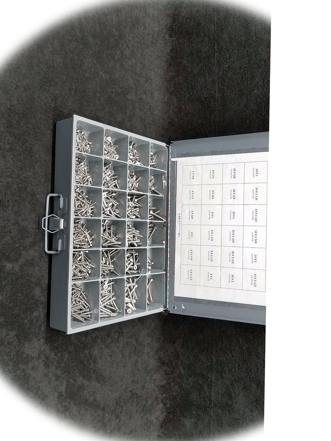 Amazon.com: Stainless Phillips Flat Head Sheet Metal/Wood Screw ...