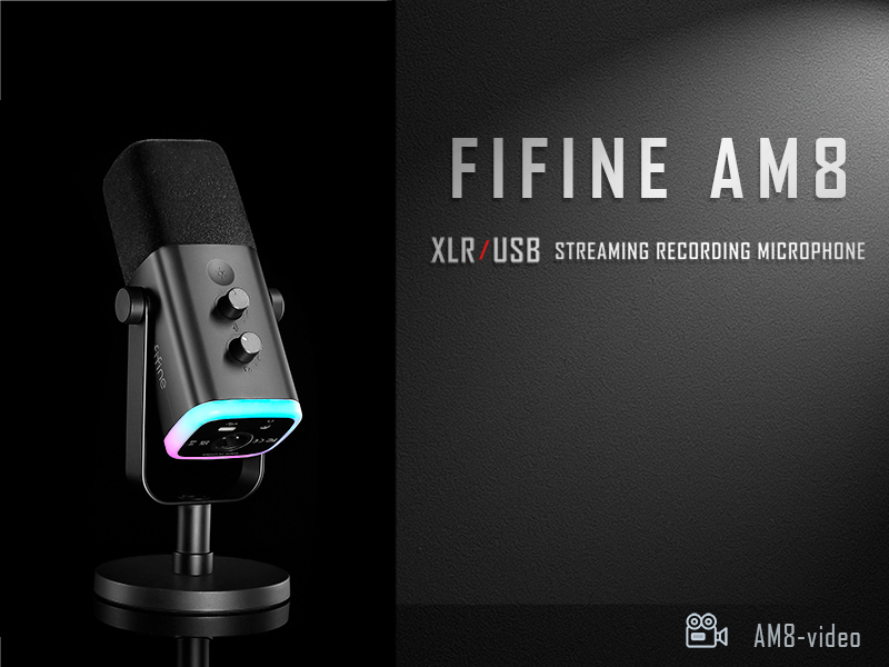 Watch FIFINE dynamic PC gaming microphone for streaming-AM8 on Amazon Live