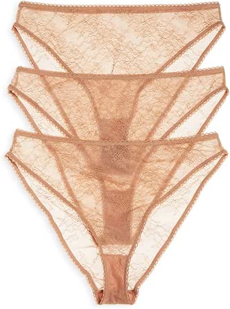 Honeydew Intimates Lexi Lace Bikinis, Set of 3 (as1, alpha, l, regular ...