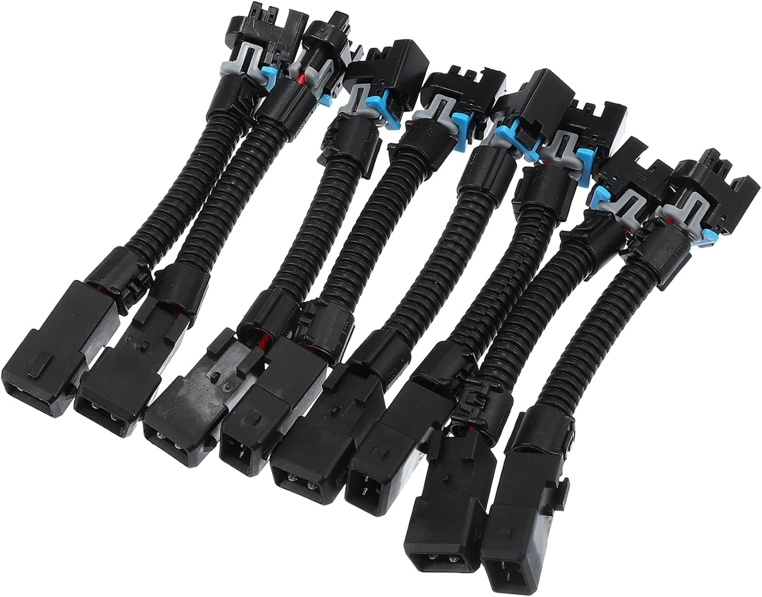 X AUTOHAUX Fuel Injector Harness Connector Adapter : Amazon.co.uk ...