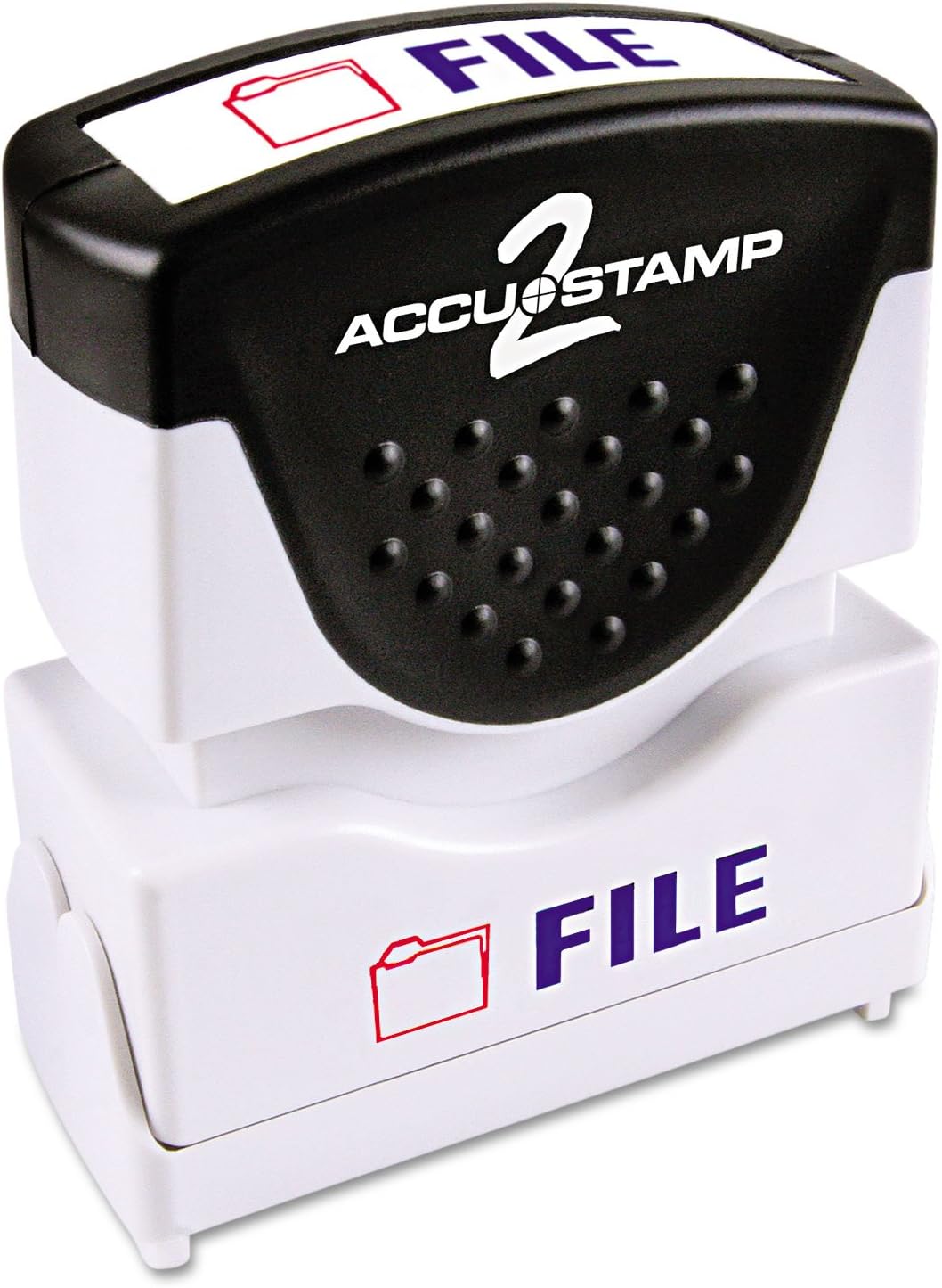 Amazon.com: ACCU-STAMP2 Message Stamp with Shutter, 1-Color, FILE, 1-5/ ...