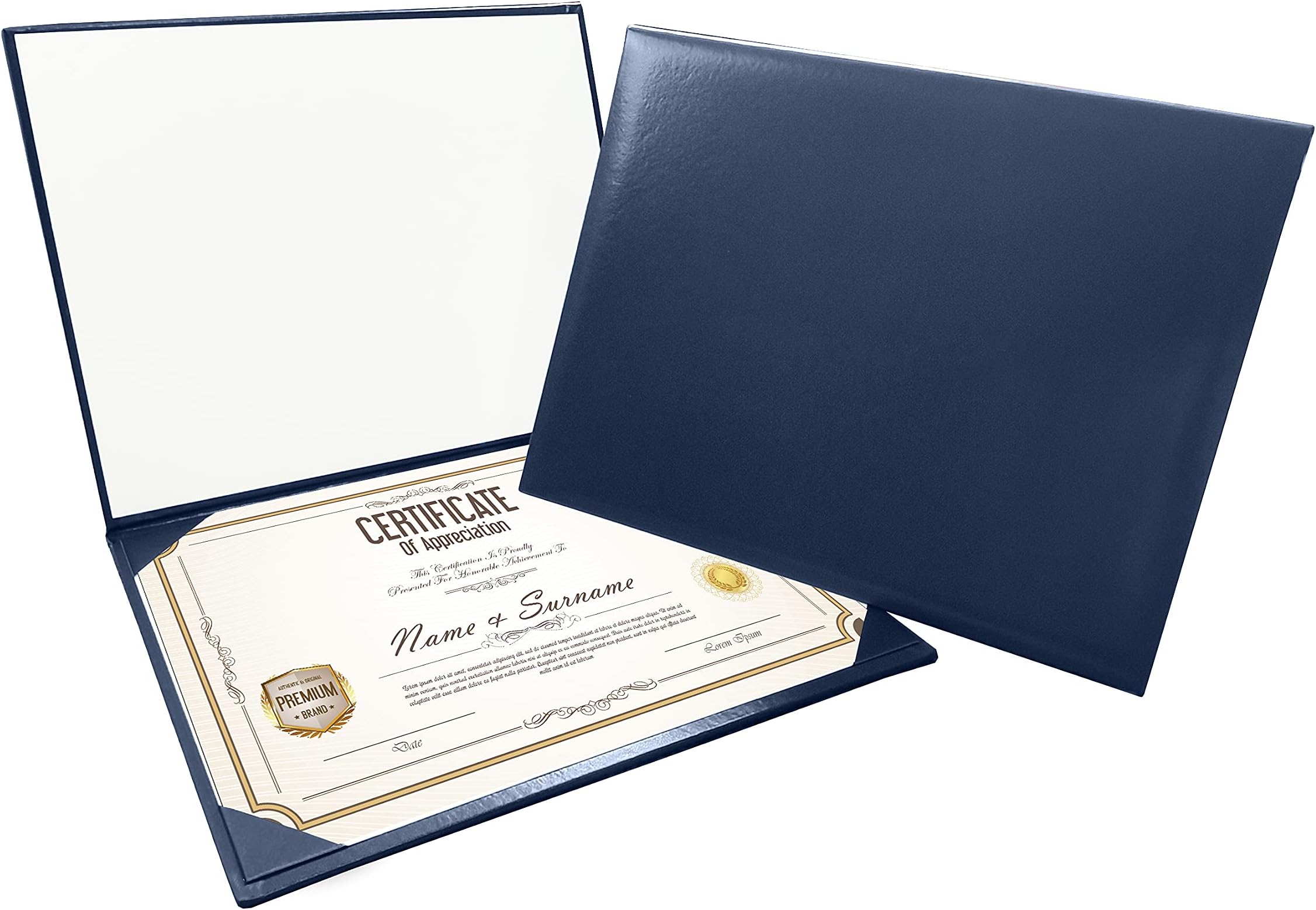 Amazon.com : GraduationMall 8.5"x11" Smooth Padded Diploma Cover ...