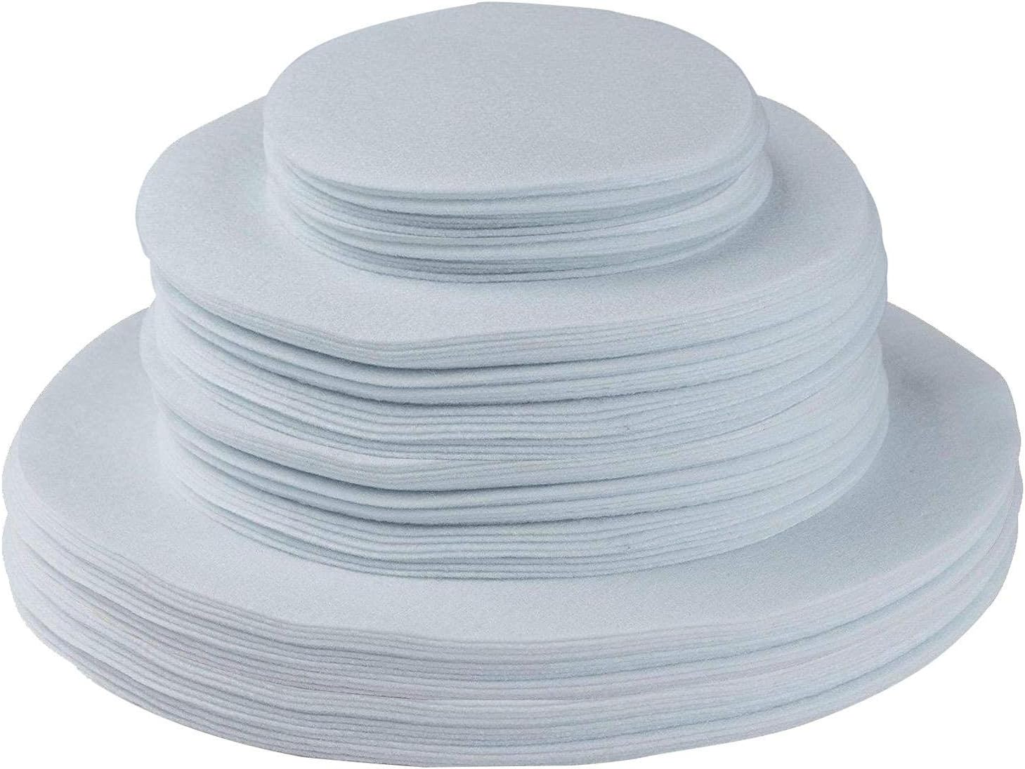 Amazon.com: Jucoan 80 Pack Thick Felt Plate Dividers, 3 Sizes Round ...