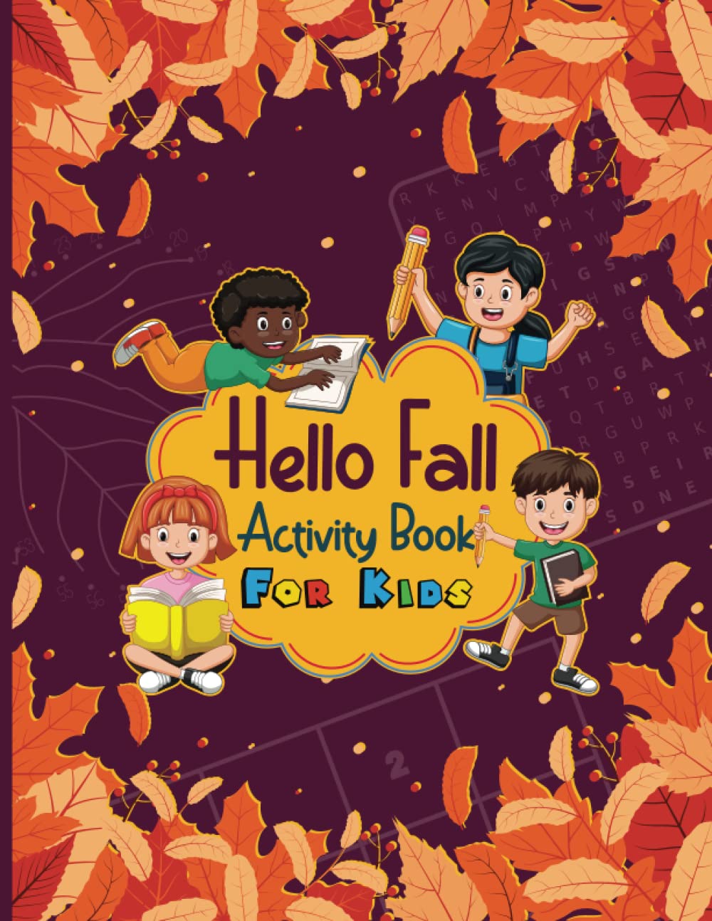 Hello Fall Activity Book for Kids: Fall kids activity book | Fall ...