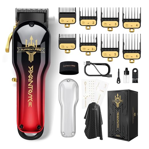 Amazon.com: SUPRENT PRO Professional Hair Clippers for Men- Premium ...