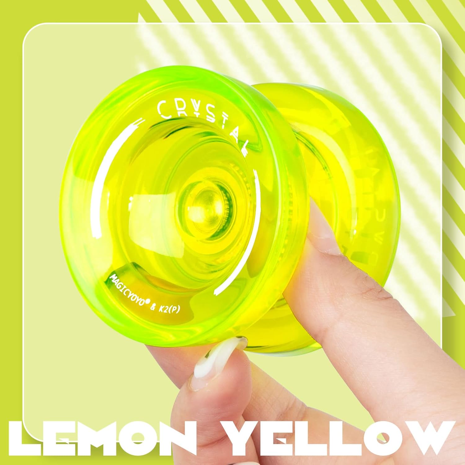 MAGICYOYO Responsive Yoyo K2 Crystal Yoyo for Kids, 3 Pack Professional ...