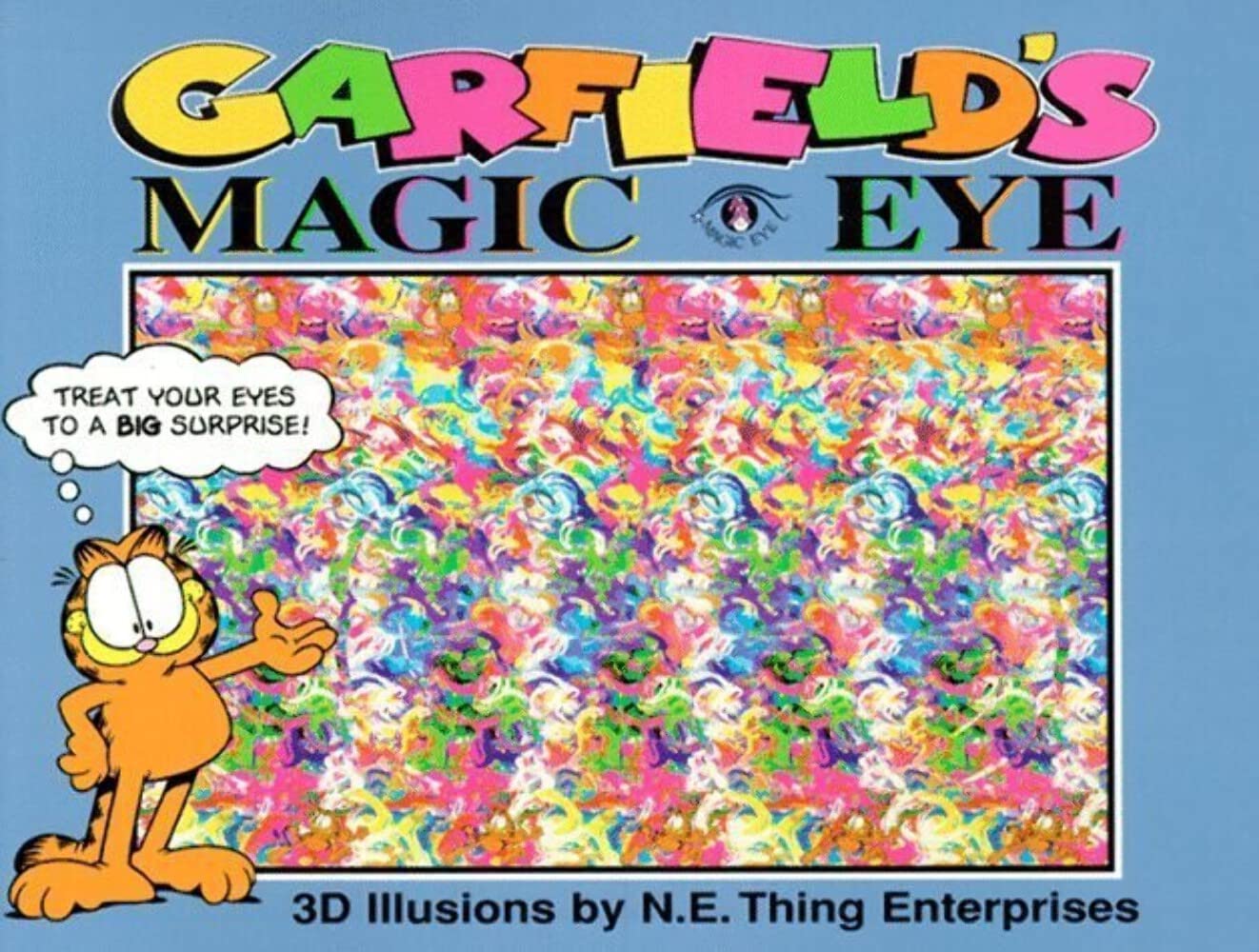 Garfield's Magic Eye: 3D Illusions : Thing Enterprises: Amazon.de: Books
