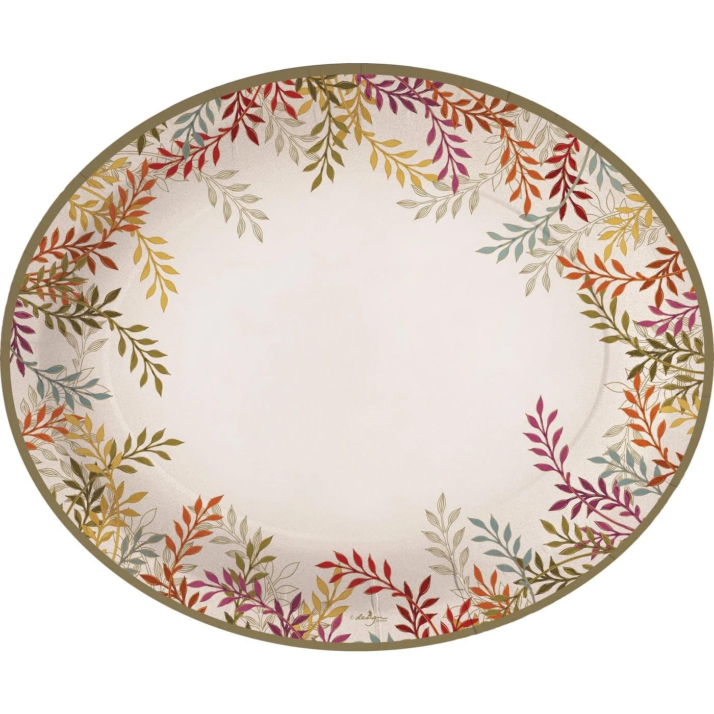 Amazon.com: Decorative Paper Plates Christmas Plates Disposable ...