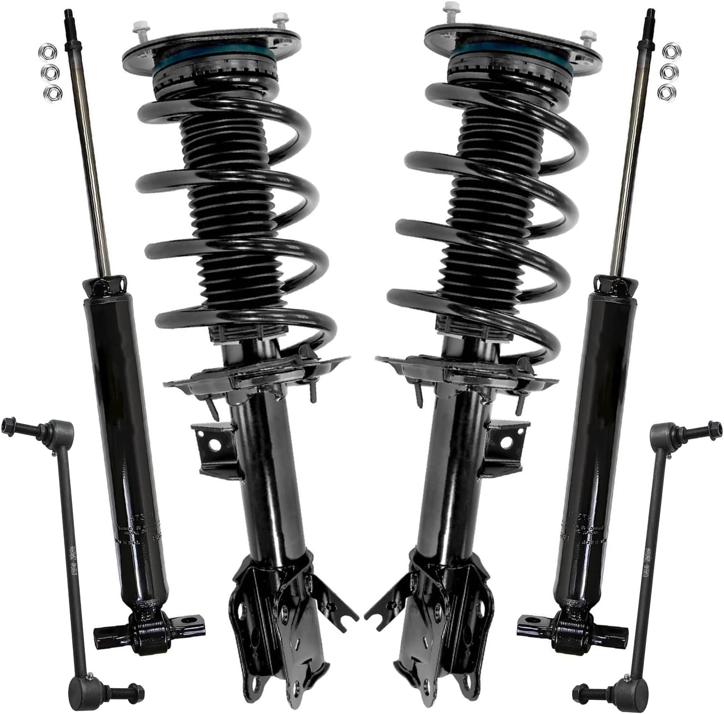 Amazon.com: Detroit Axle - 6pc Struts Shocks Kit for Ford 15-18 Ford ...