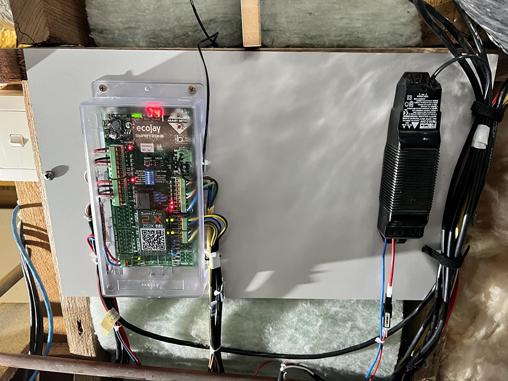 SmartZone-2X : 2 Zone HVAC Controller KIT w/ Temp Sensor; Dual Climate ...