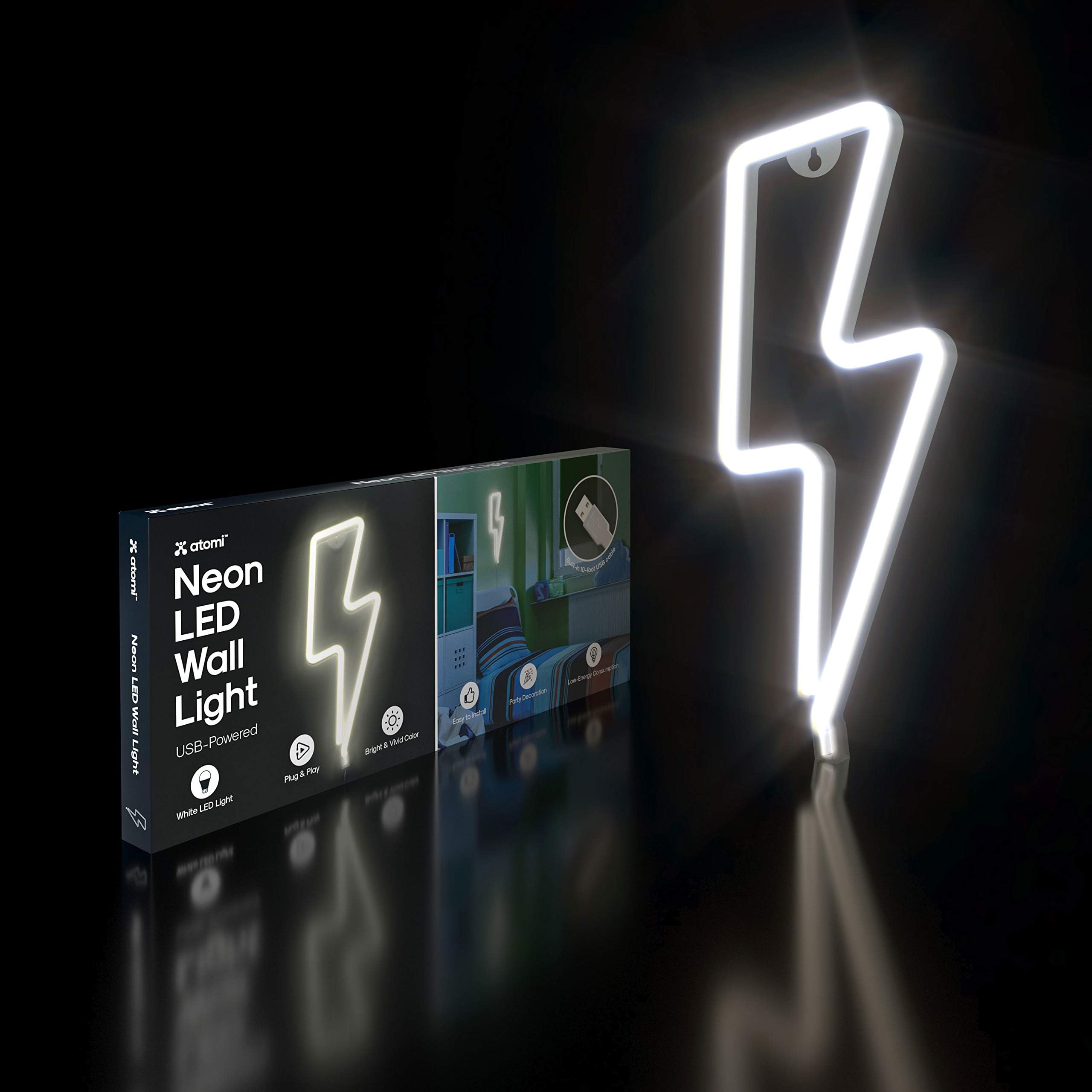 Atomi Smart Neon LED Light I Decorative Wall Art for Bedrooms, Bars ...