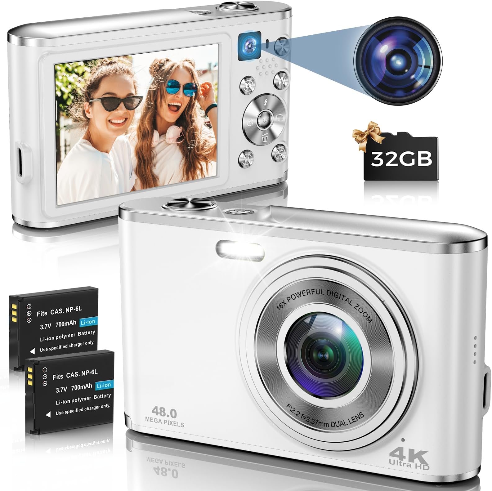 Kodak PIXPRO FZ45 Friendly Zoom Digital Camera, Black: All-in-One ...